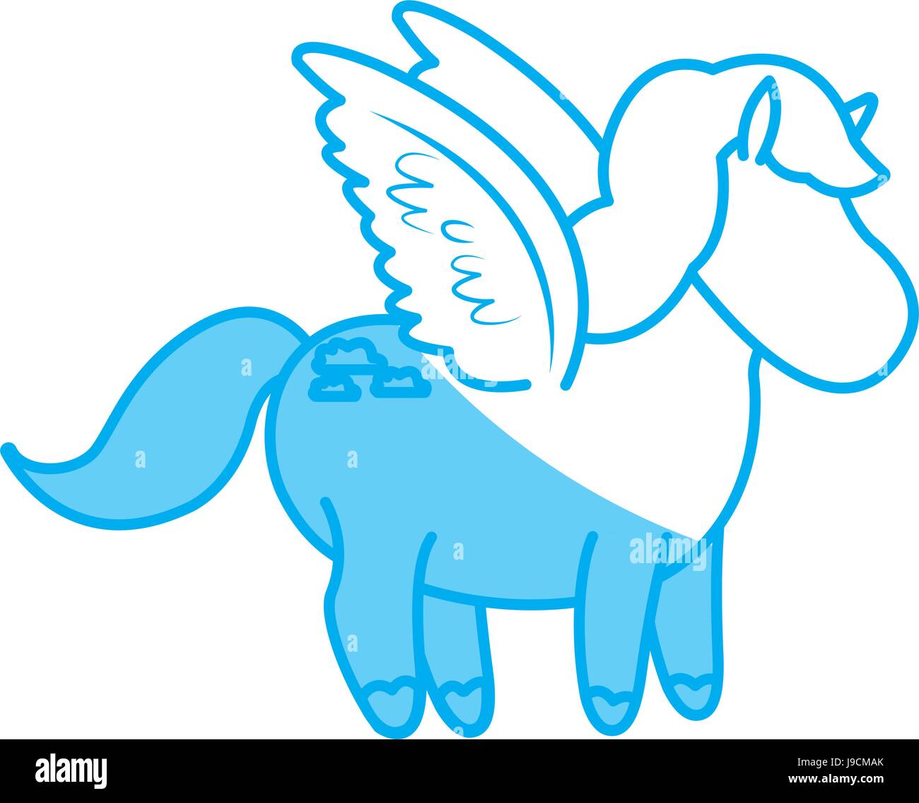 Pony and foal Stock Vector Images - Alamy