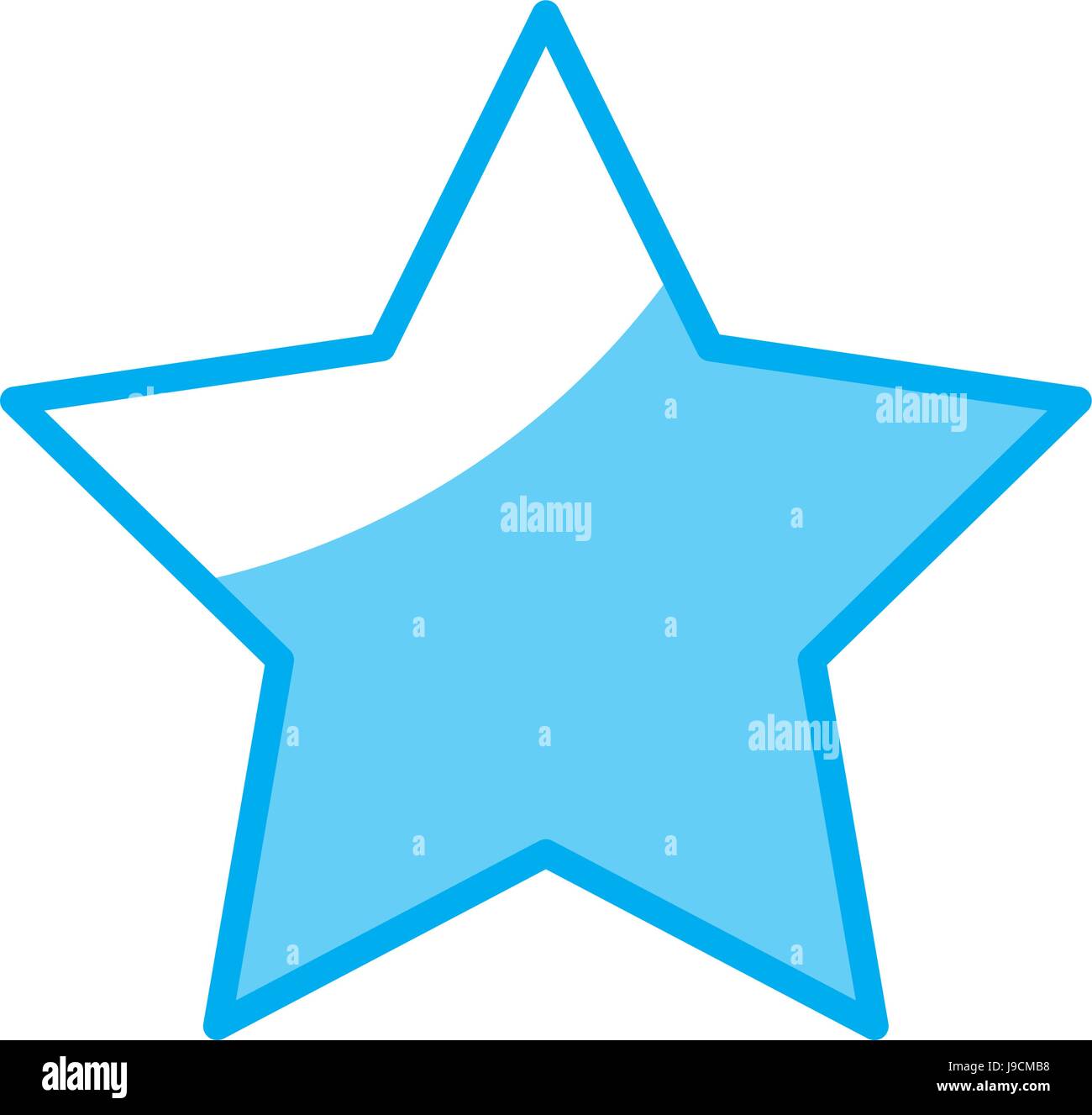 star funny comic cartoon decoration icon Stock Vector Image & Art - Alamy