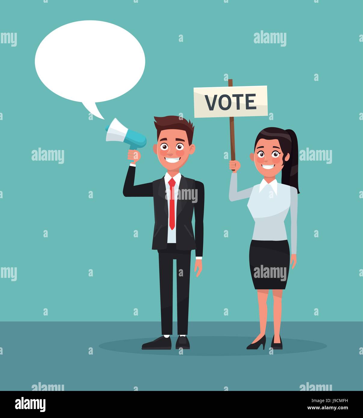 Political speaks Stock Vector Images - Alamy