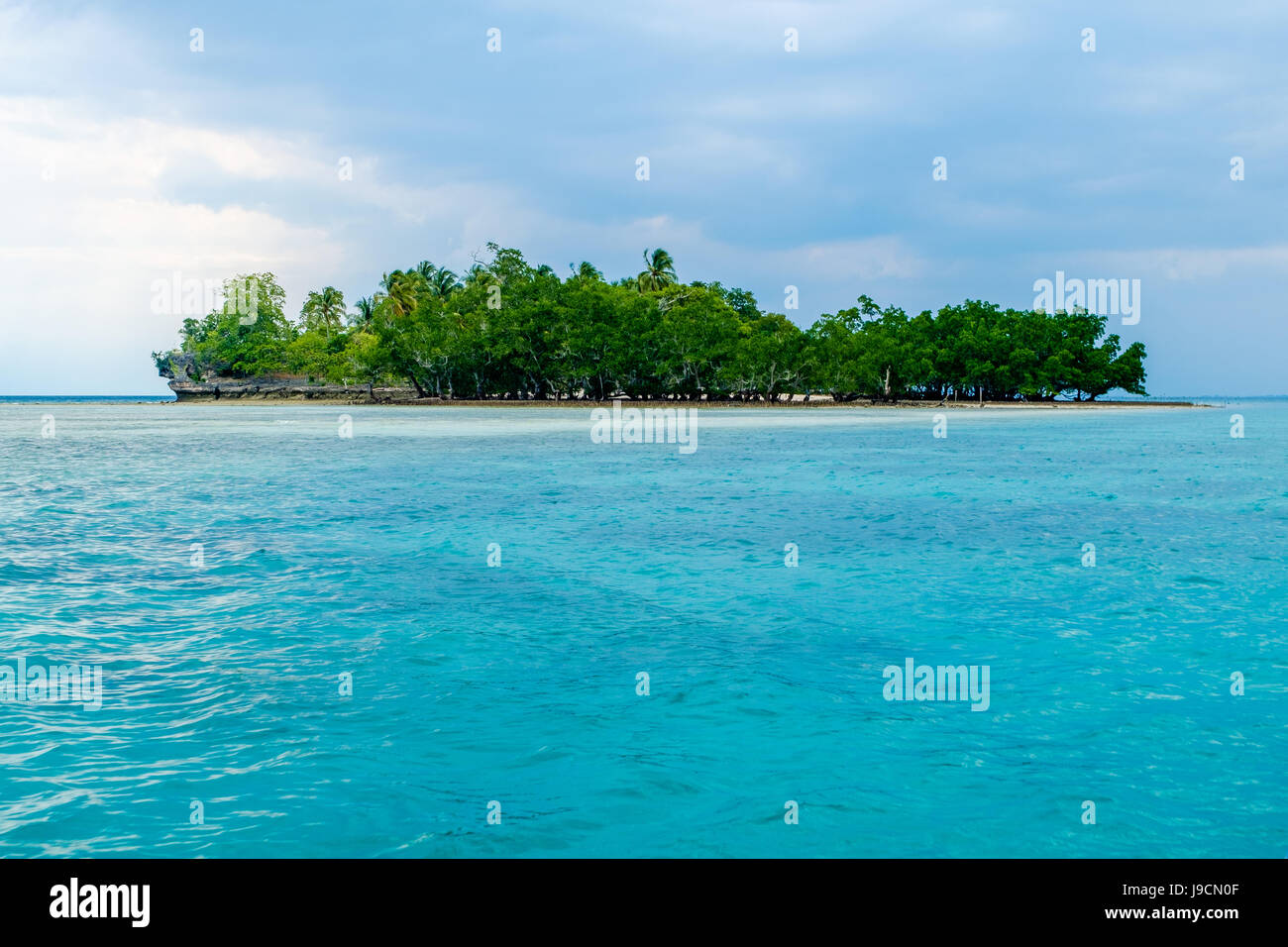Small island at Samal Stock Photo - Alamy