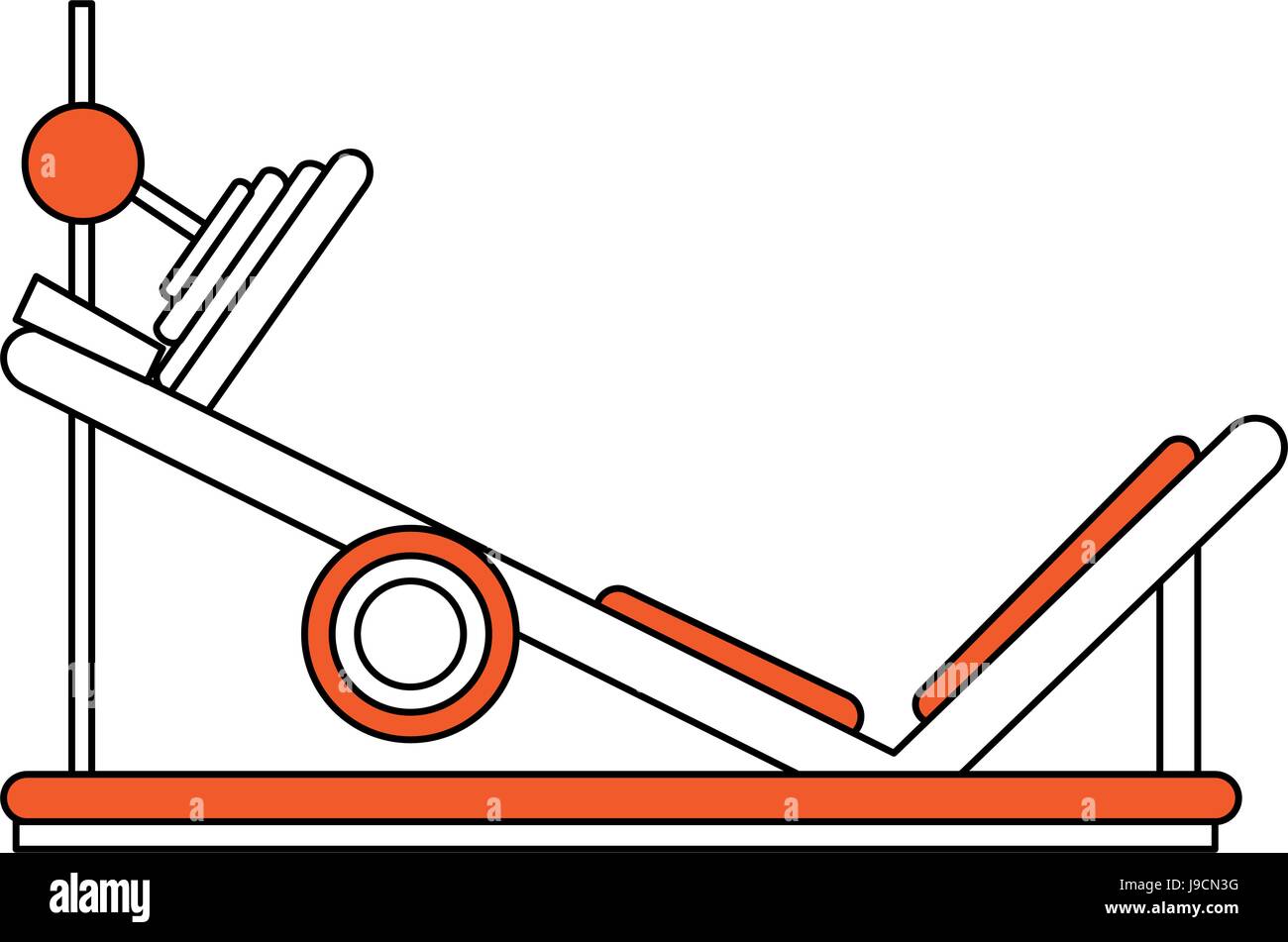 Weight machines Stock Vector Images - Alamy