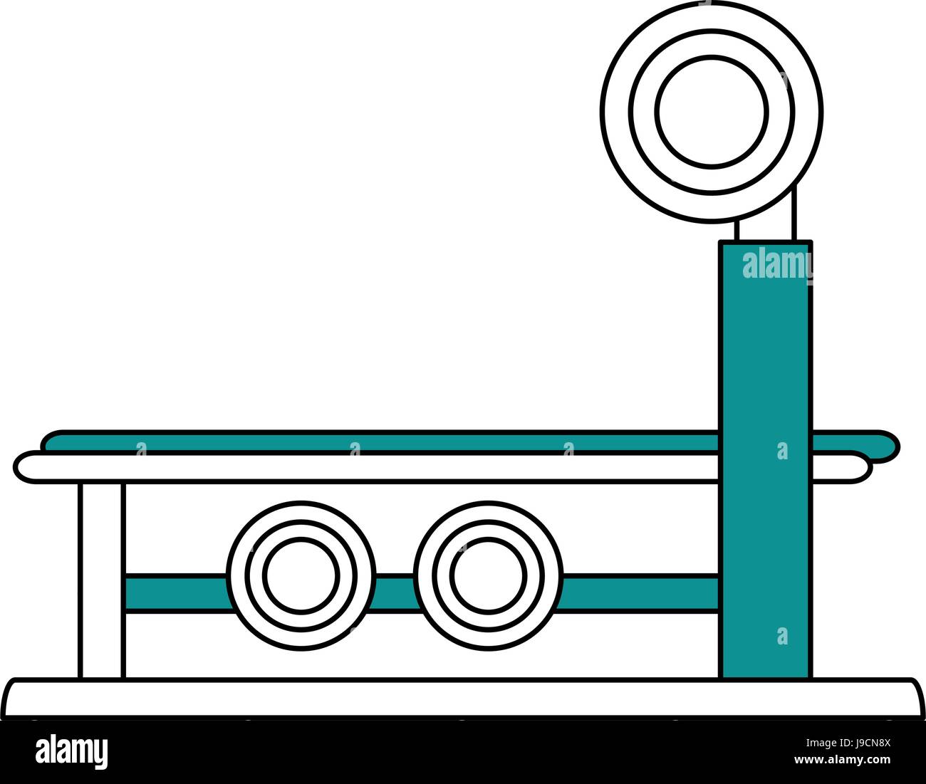 Athletic club machines Stock Vector Images - Alamy