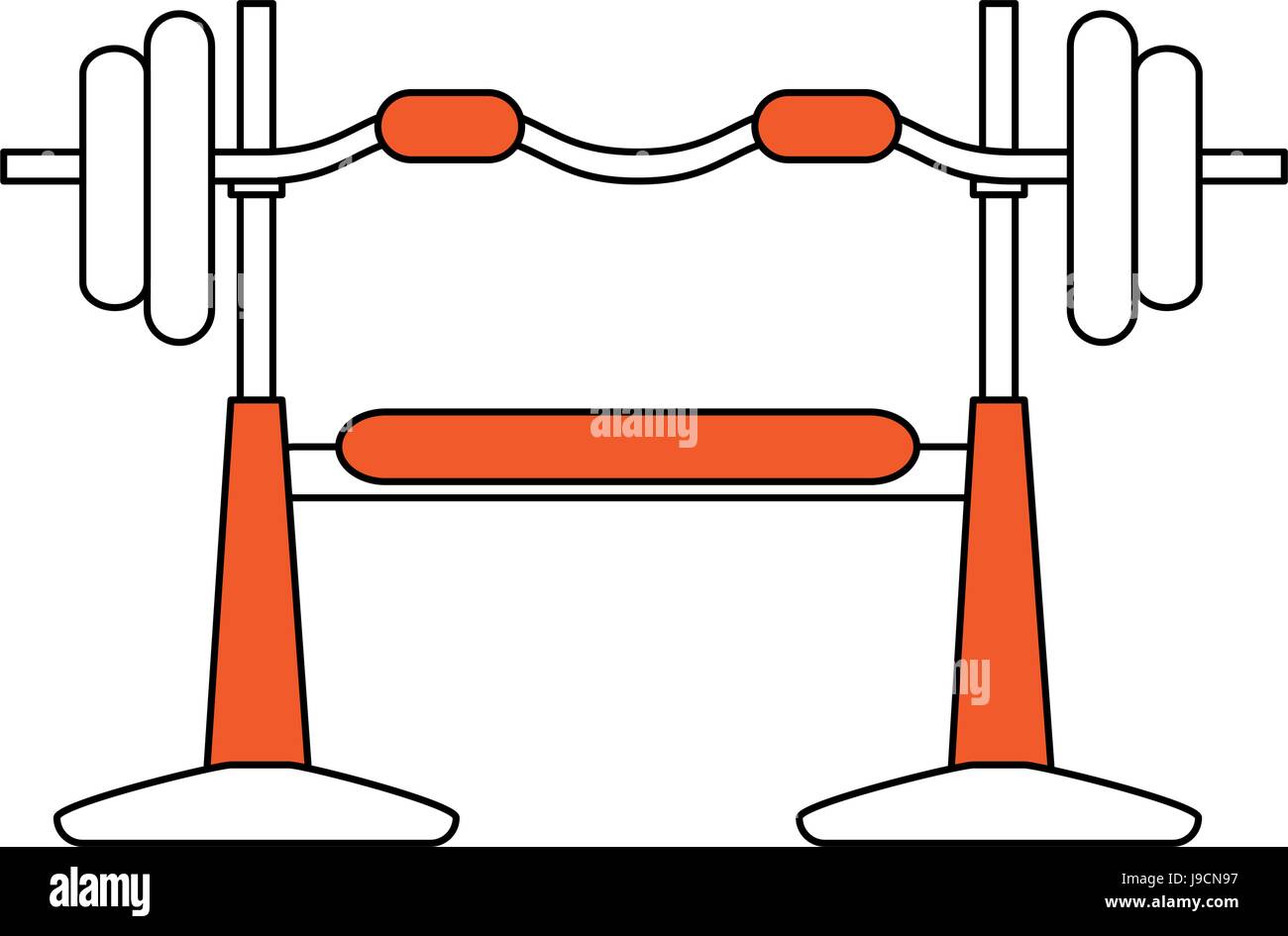 gym machines flat Stock Vector Image & Art - Alamy
