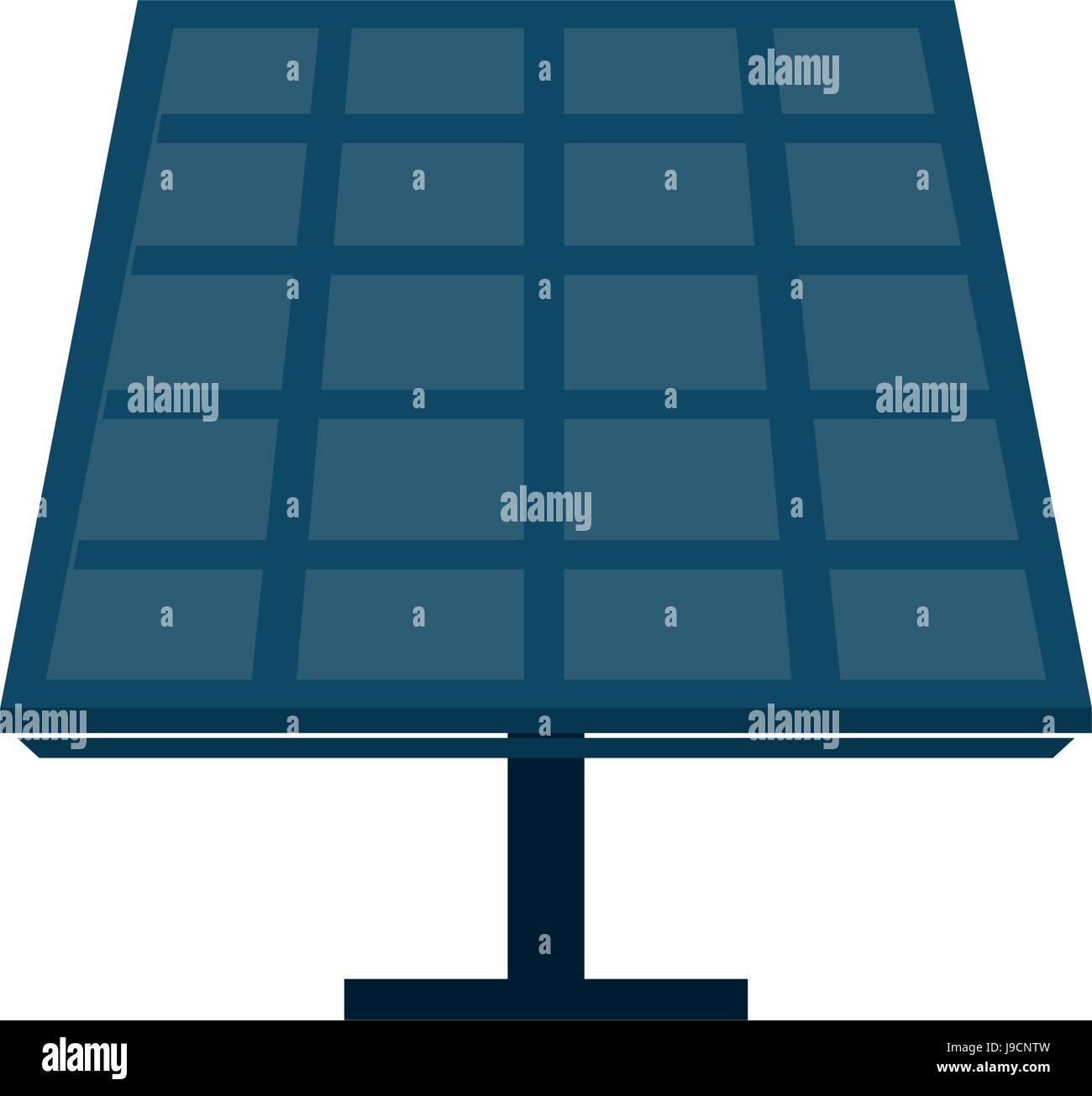 solar panel cartoon Stock Vector Image & Art - Alamy