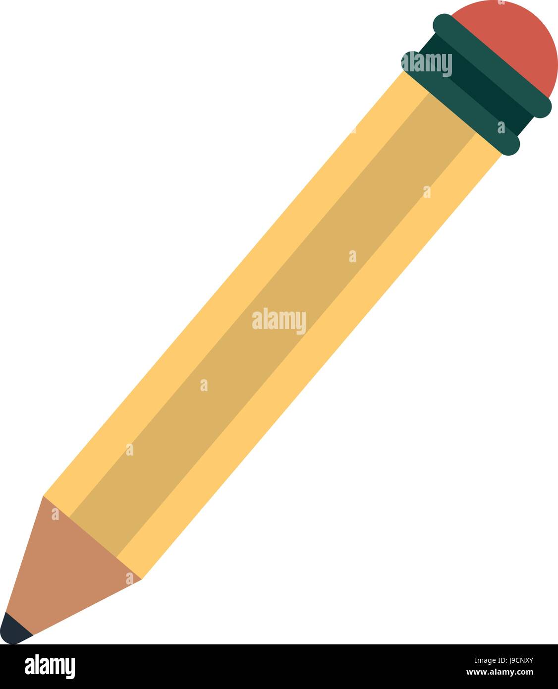 pencil cartoon illustration Stock Vector Image & Art - Alamy