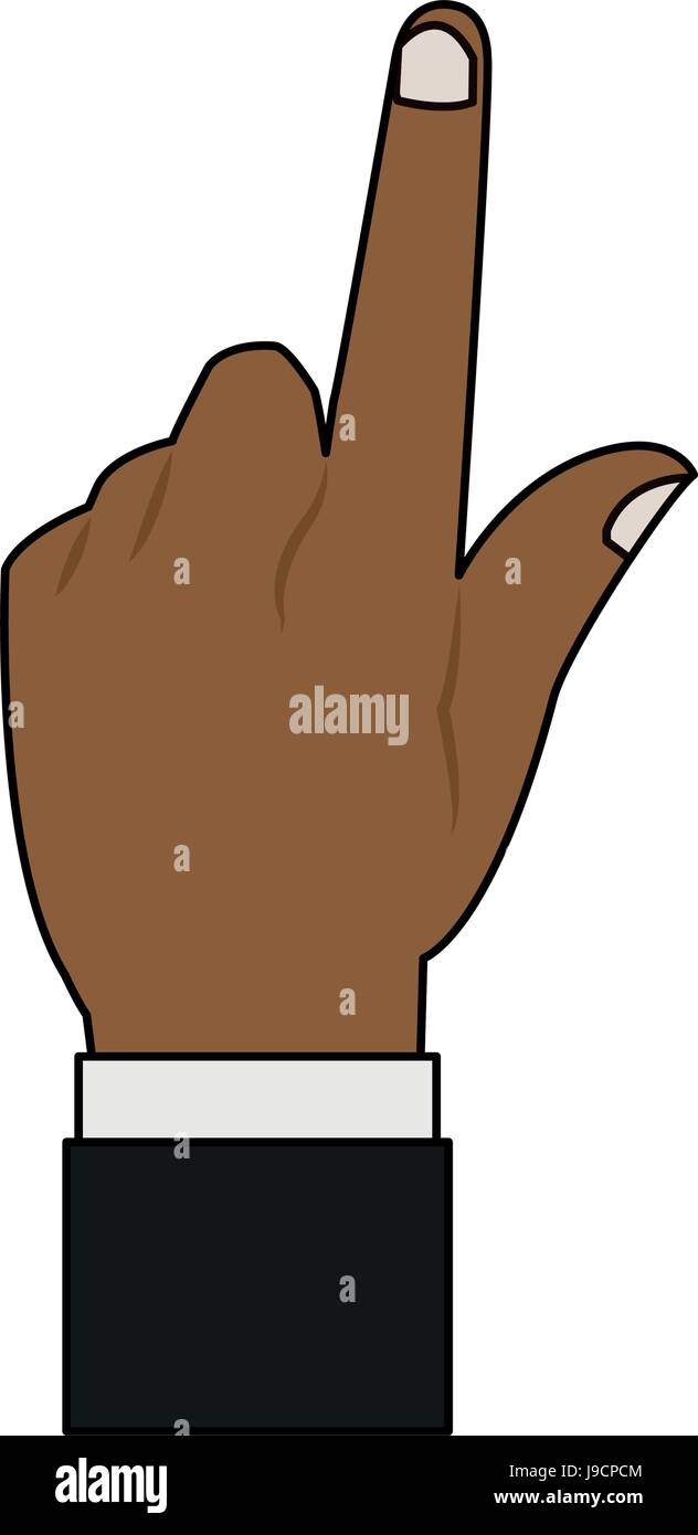 hand person cartoon Stock Vector Image & Art - Alamy