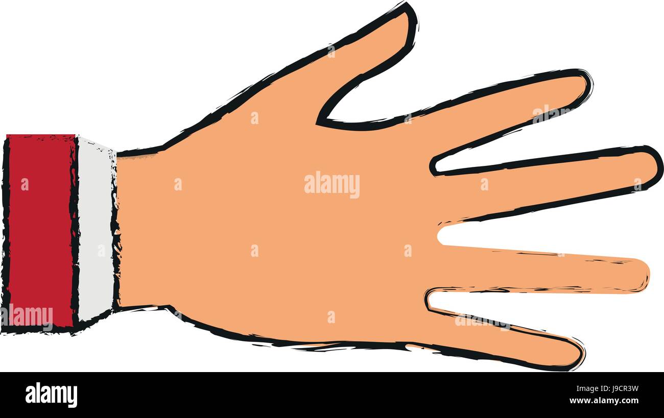 hand person cartoon draw Stock Vector Image & Art - Alamy