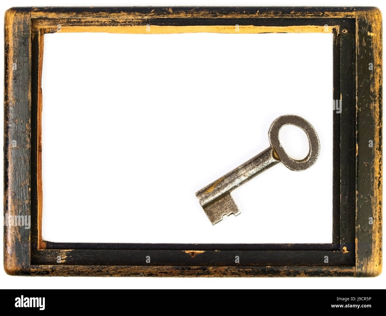 frame, framework, antique, vintage, retro, key, wooden, frame, old ...
