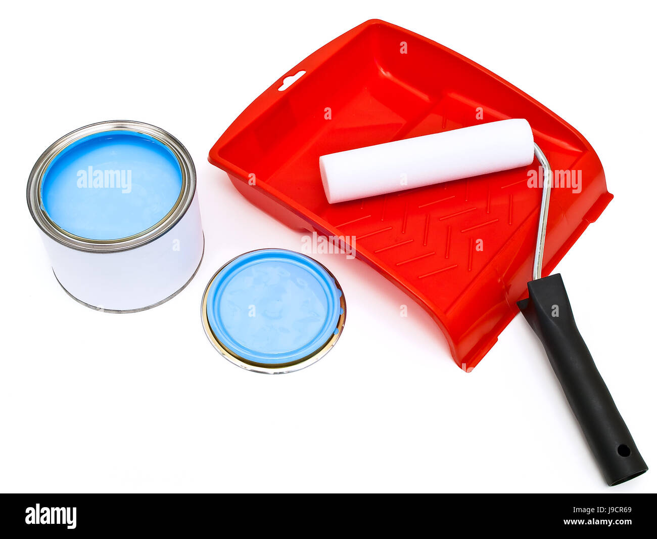 colour, paint, blue, tool, art, colour, pastel, interior, bucket, decor ...