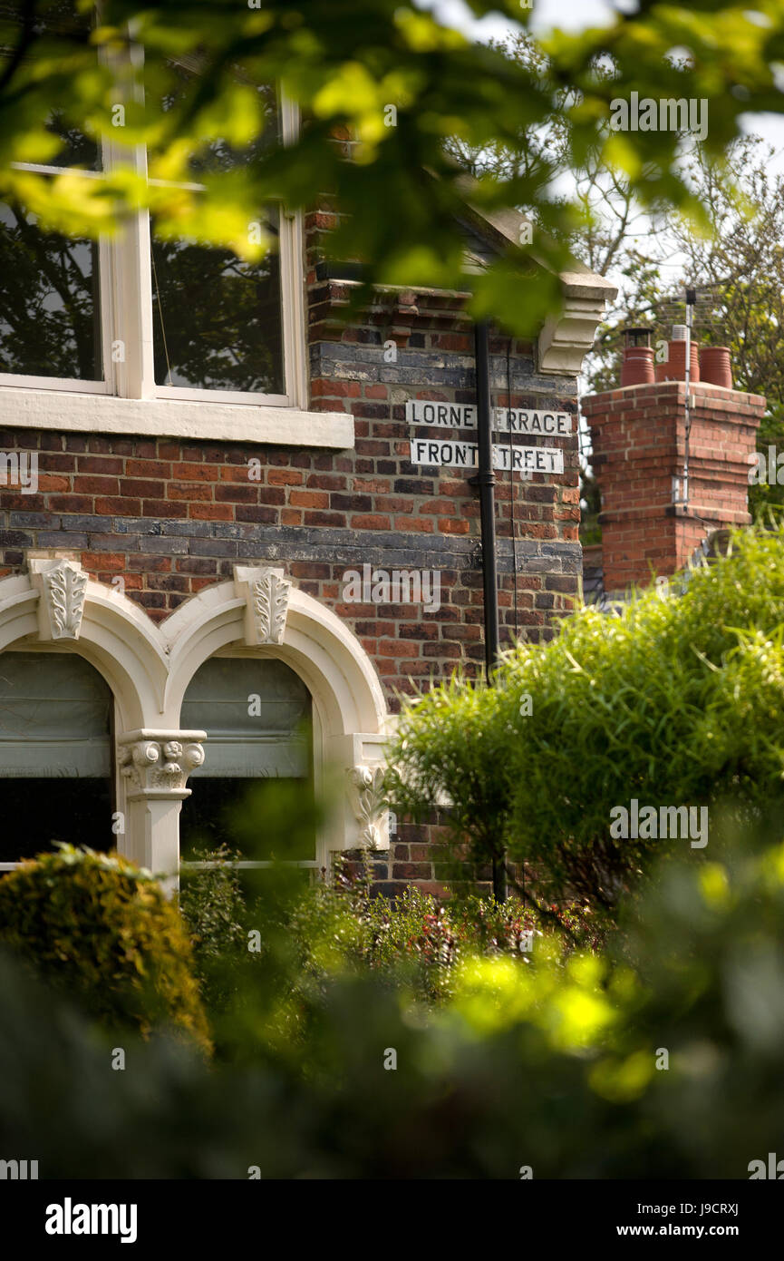 East Boldon village, South Tyneside Stock Photo - Alamy