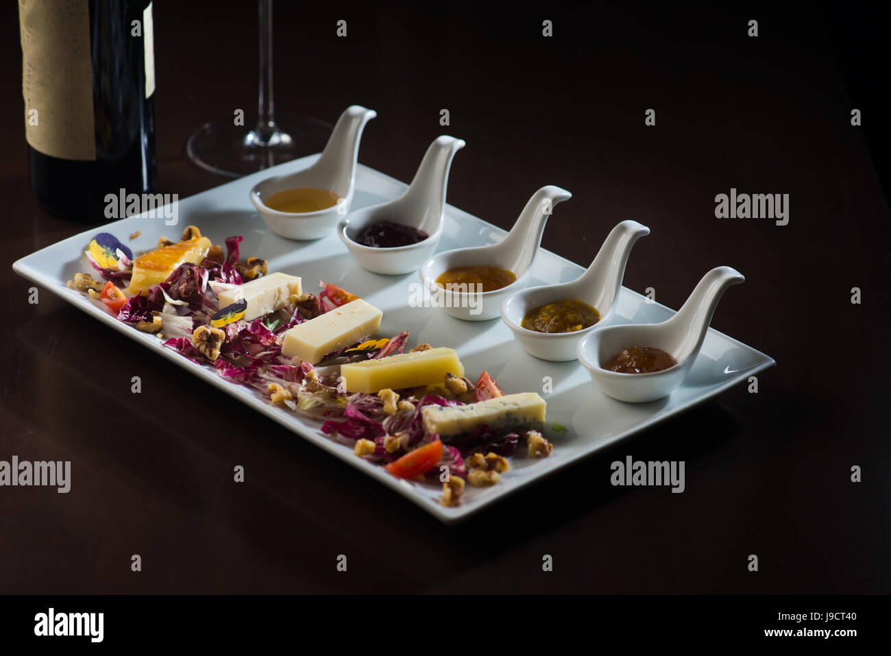 various assortment of italian cheese Stock Photo - Alamy