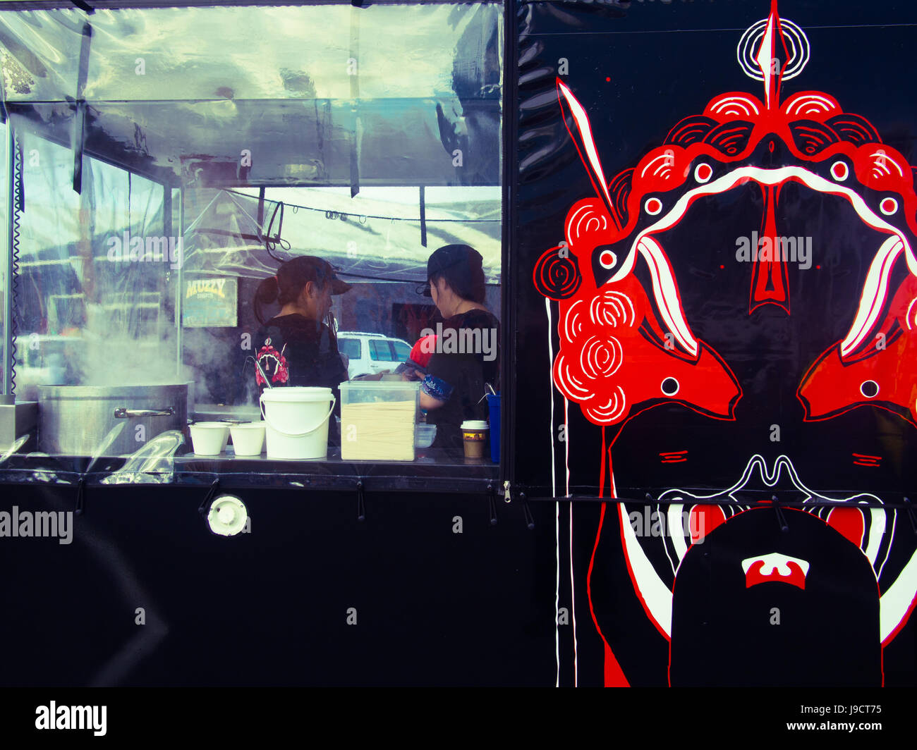 Two people stall in hi-res stock photography and images - Alamy