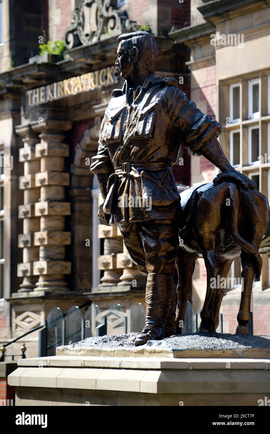 John Simpson Kirkpatrick Statue, South Shields / Simpson and his Donkey ...
