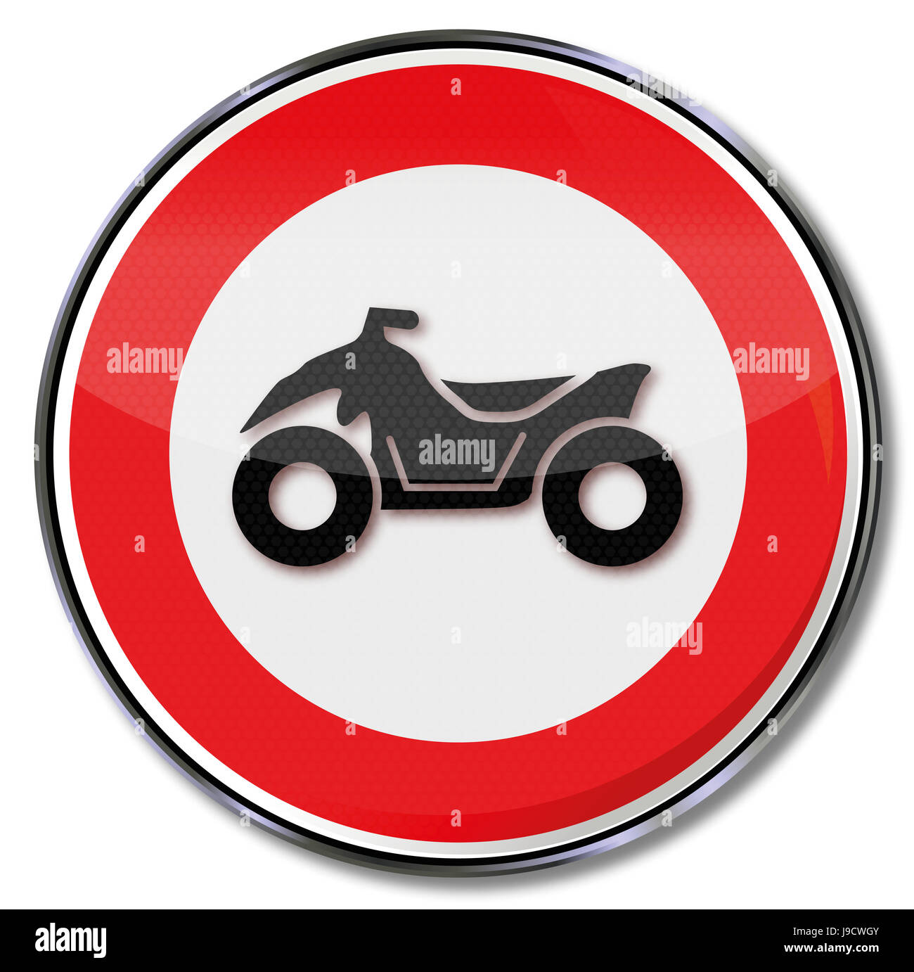 road sign quad Stock Photo - Alamy
