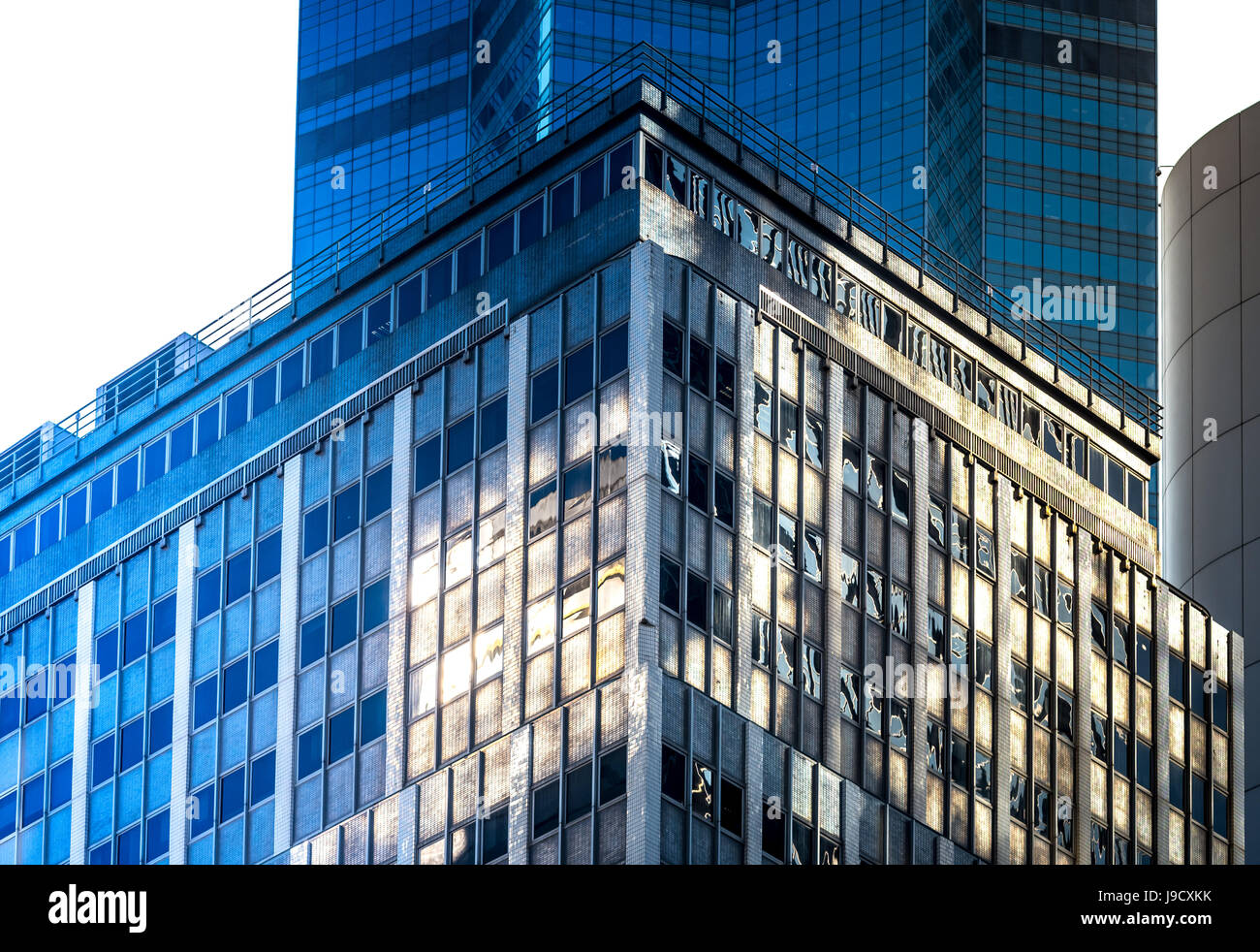 windows of commercial building in Hong Kong Stock Photo - Alamy