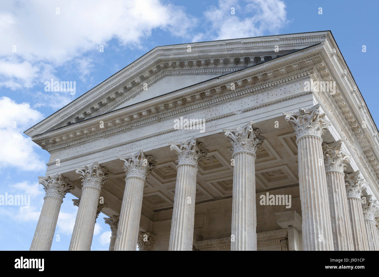 antique, columns, france, style of construction, architecture ...