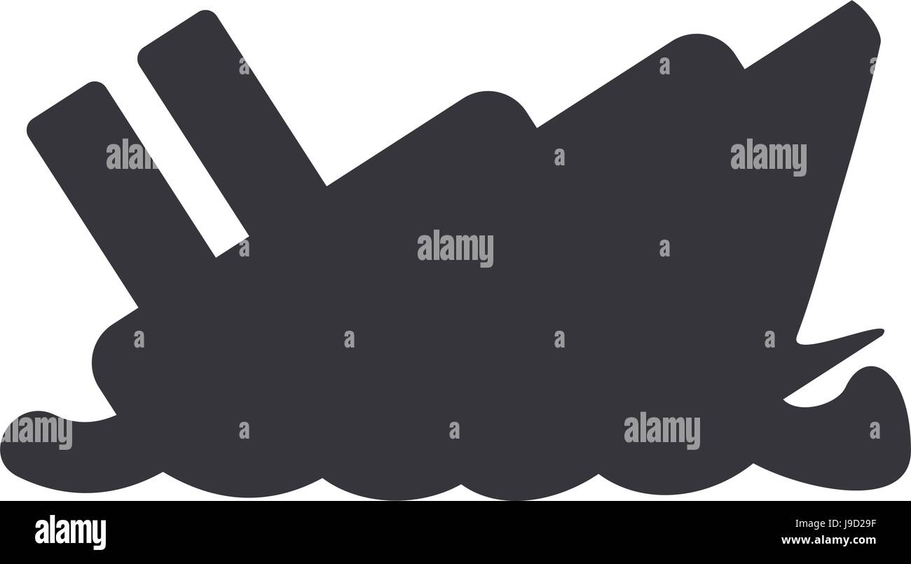 emergency ship flood and natural disaster Stock Vector Image & Art - Alamy