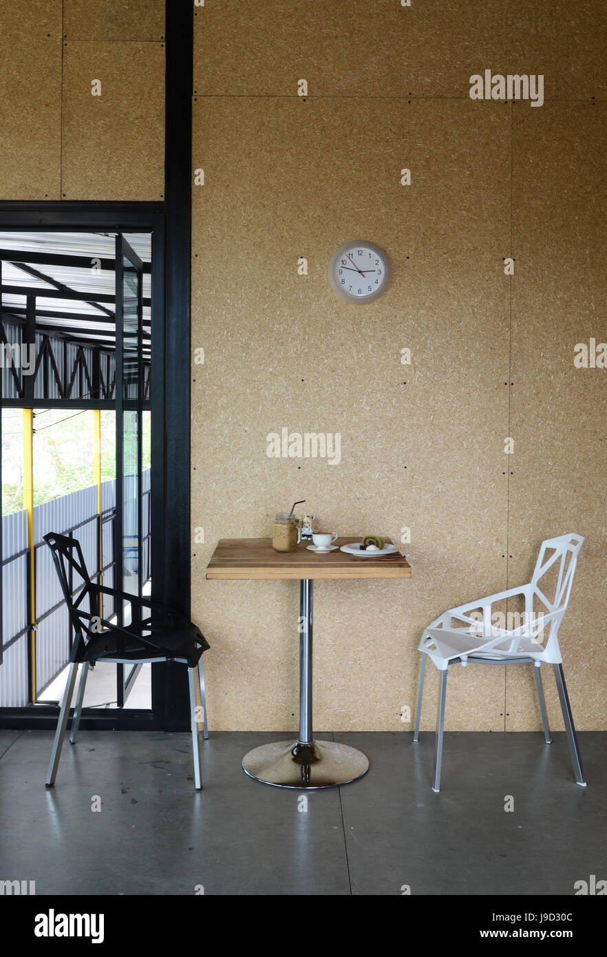 Glass on the rack bar Stock Photo - Alamy