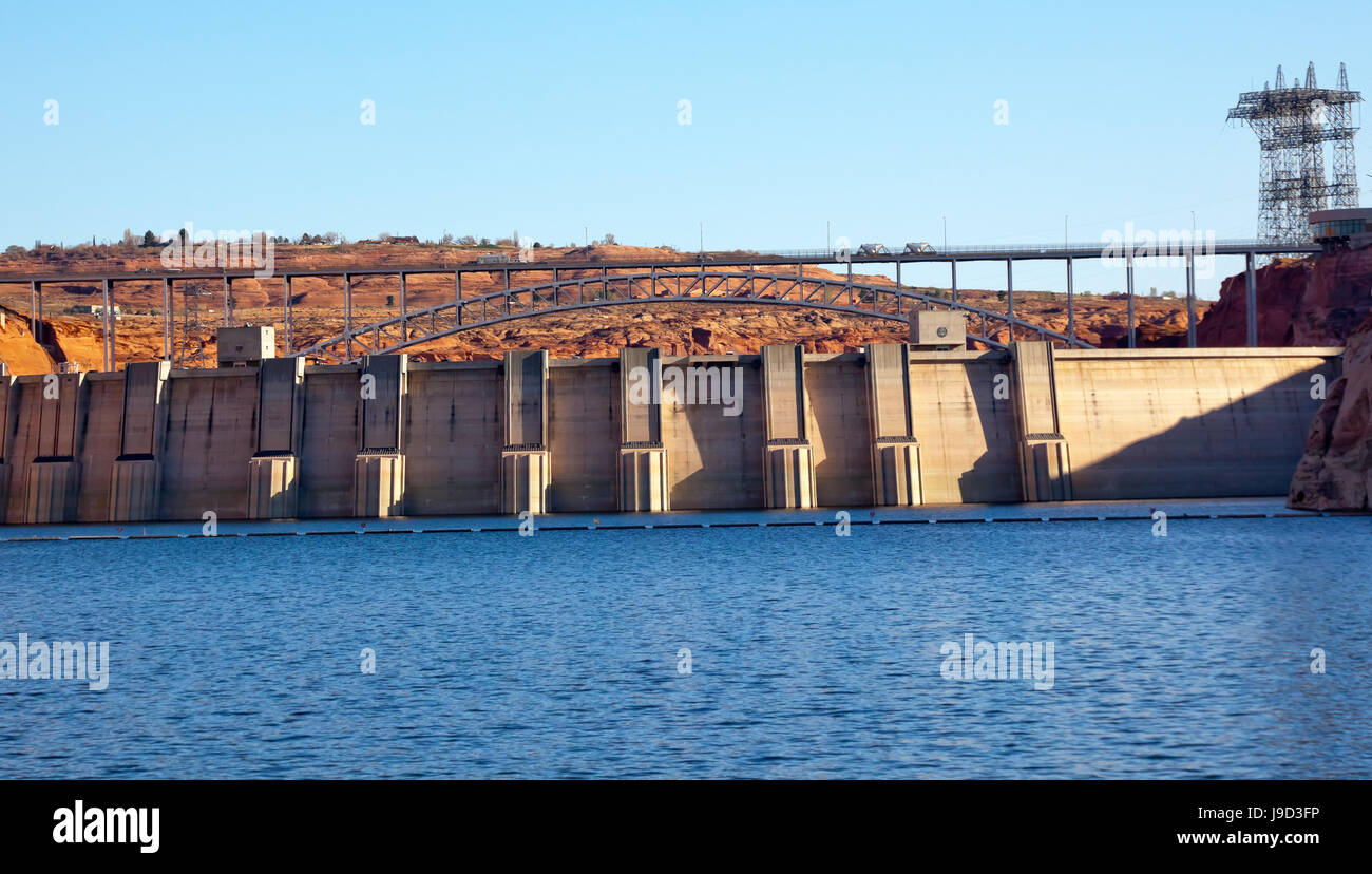 arizona, travel, park, bridge, usa, lines, energy, power, electricity ...