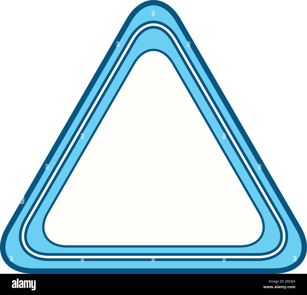 Blue isosceles triangle hi-res stock photography and images - Alamy