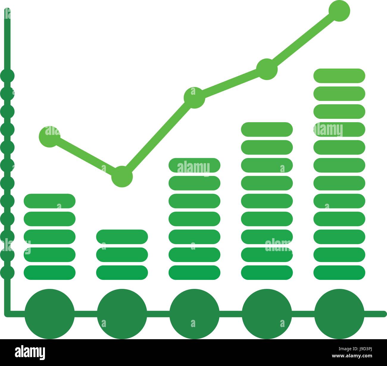 statistics trend growing Stock Vector Image & Art - Alamy