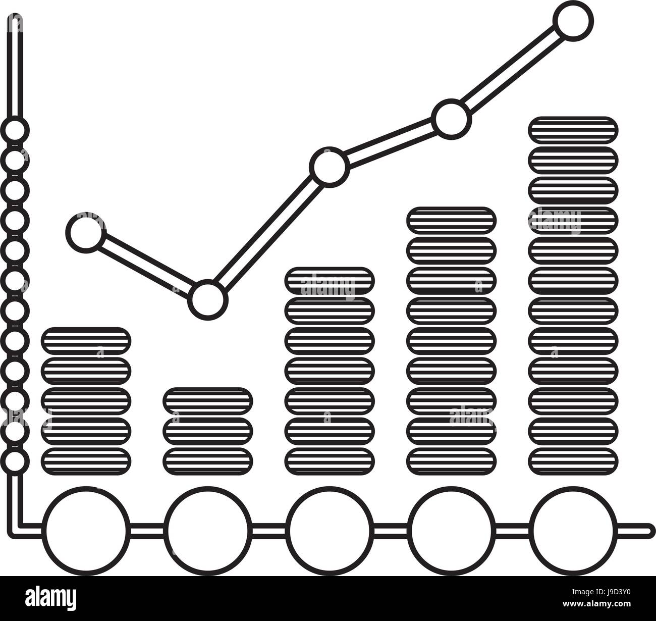 statistics trend growing Stock Vector Image & Art - Alamy