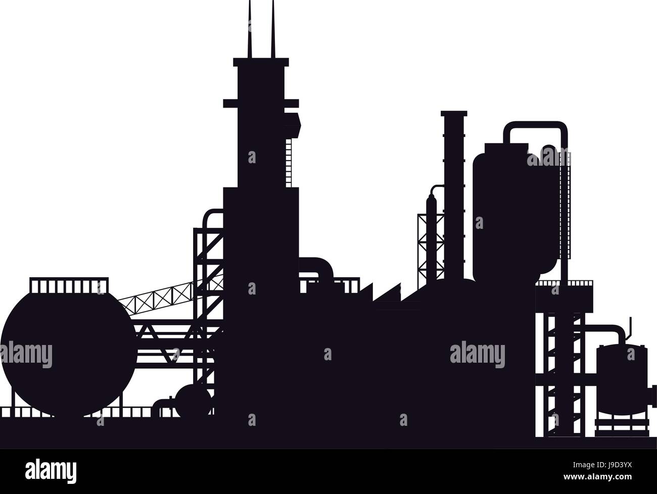 industry factory building Stock Vector Image & Art - Alamy