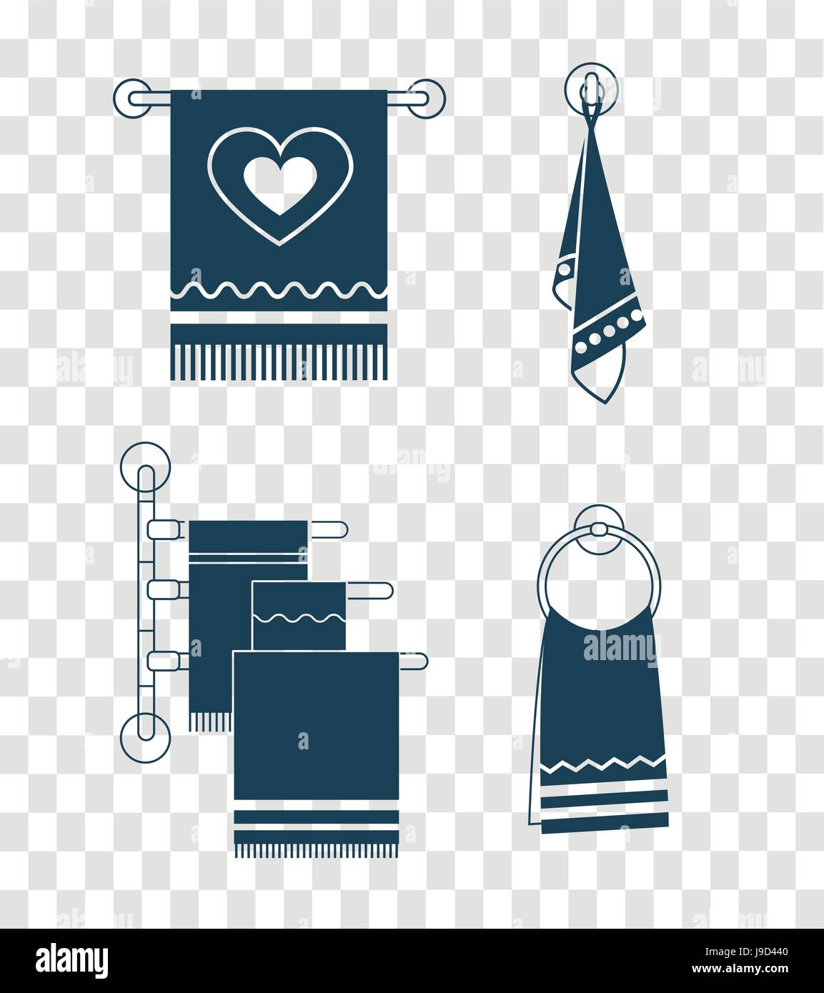 Spa towel icon simple hi-res stock photography and images - Alamy