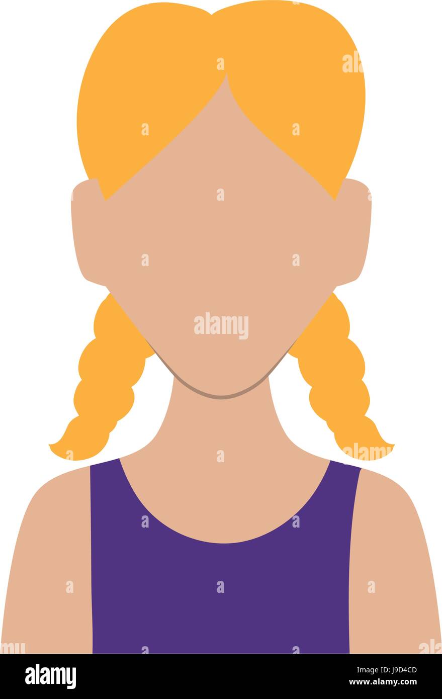 Woman faceless avatar Stock Vector Image & Art - Alamy