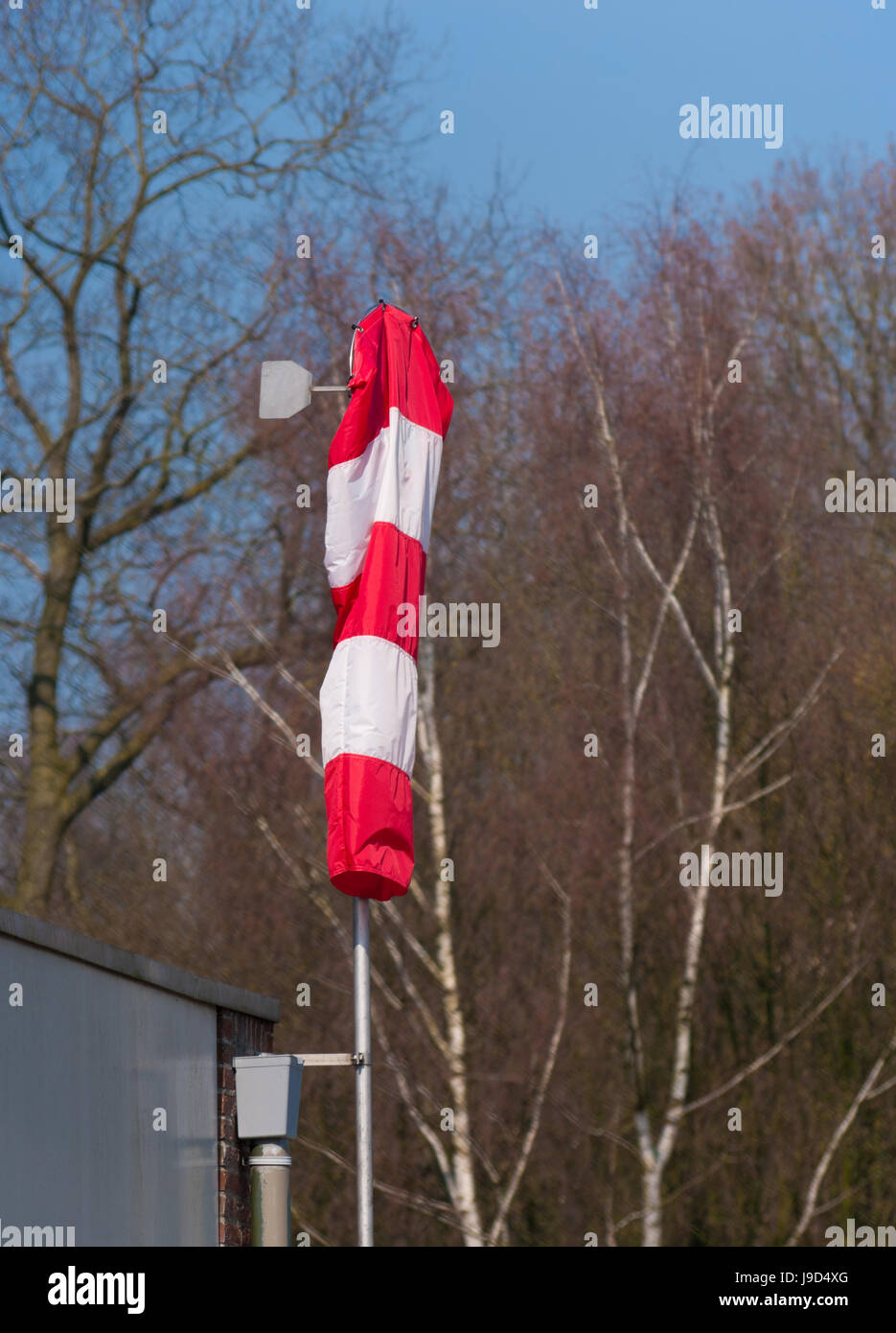 flag, weather, vane, indicator, wind, sign, signal, blue, danger ...