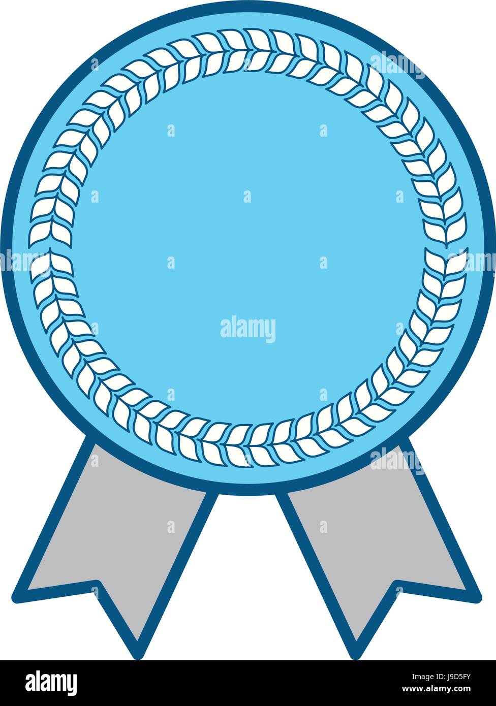 blank award ribbon Stock Vector Image & Art - Alamy