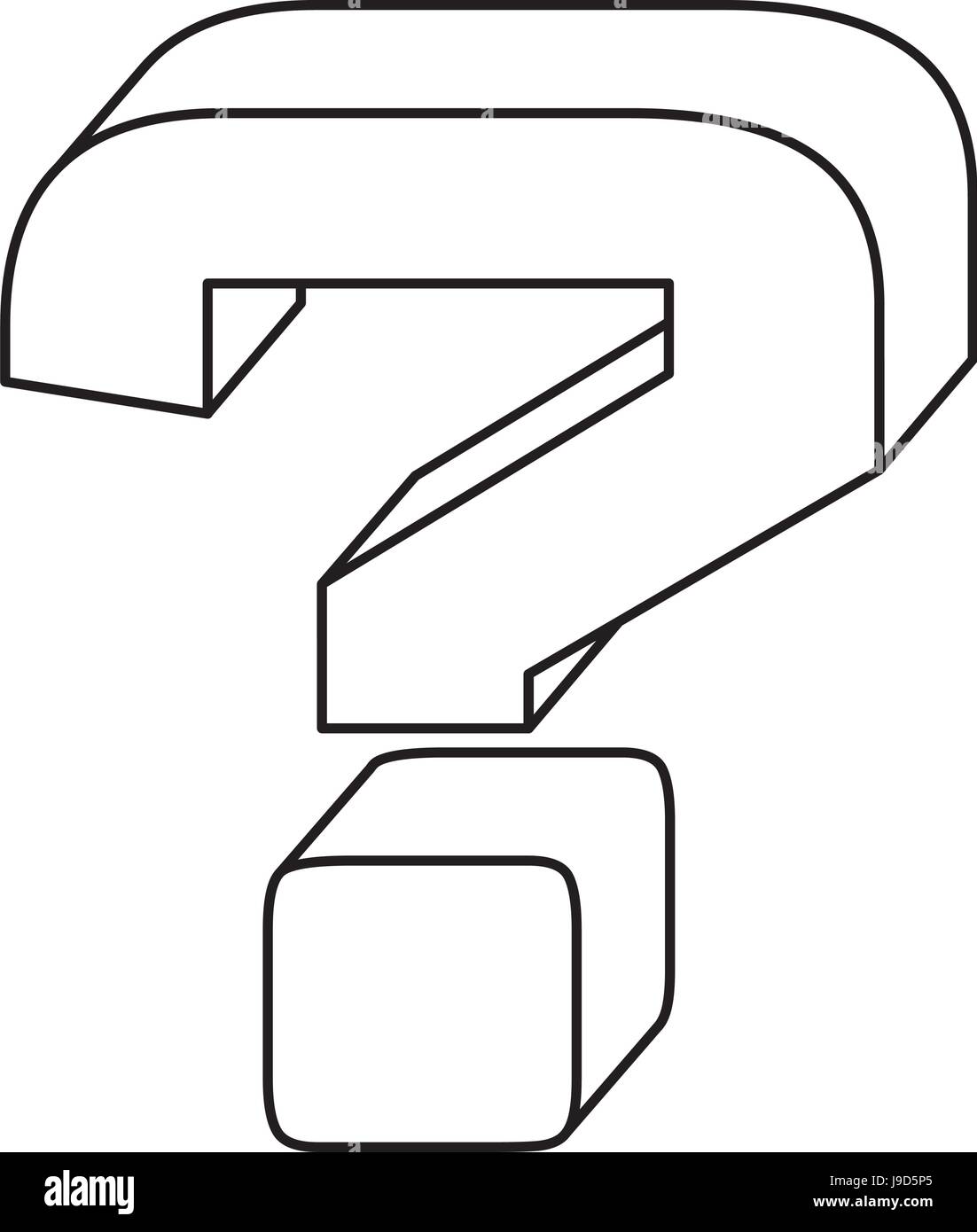 Question mark symbol Stock Vector Image & Art - Alamy