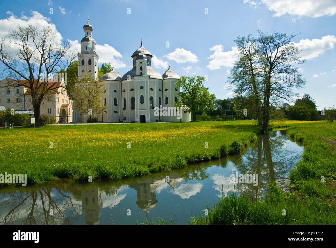 religion, church, bavaria, facade, catholic, scenery, countryside ...