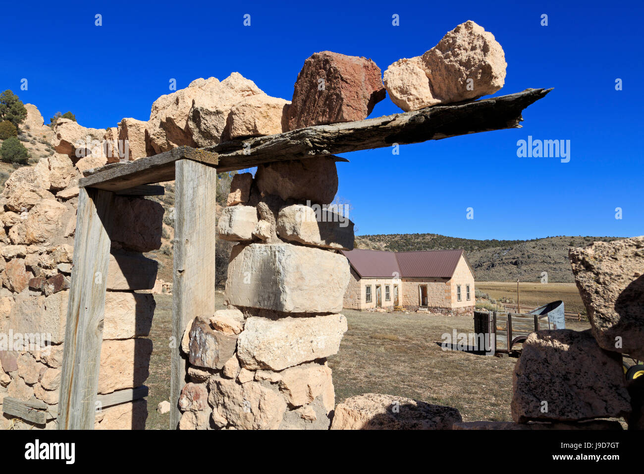 Spring Valley State Park, Pioche, Nevada, USA, North America Stock ...