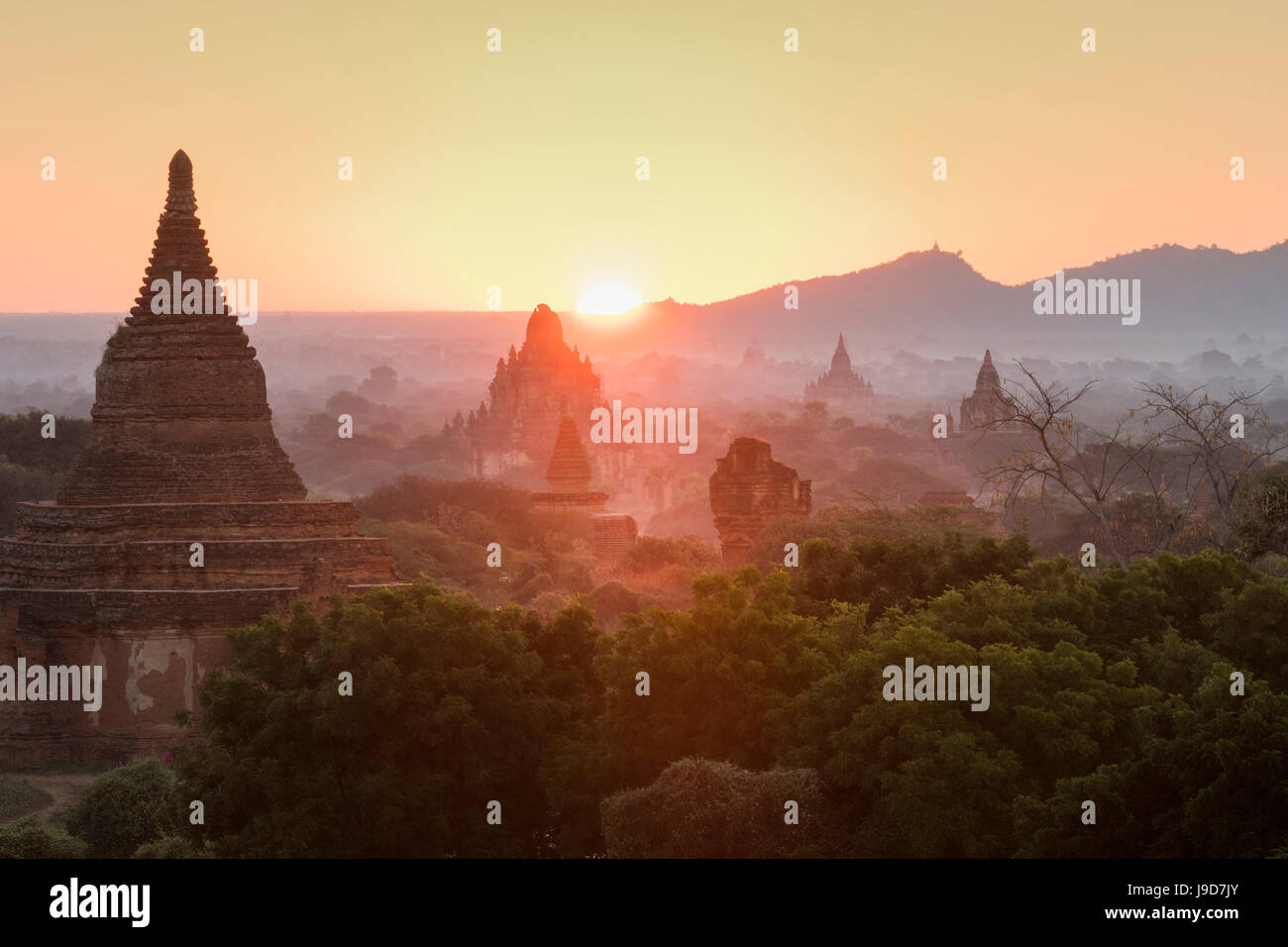 Temples of Bagan (Pagan), Myanmar (Burma), Asia Stock Photo - Alamy
