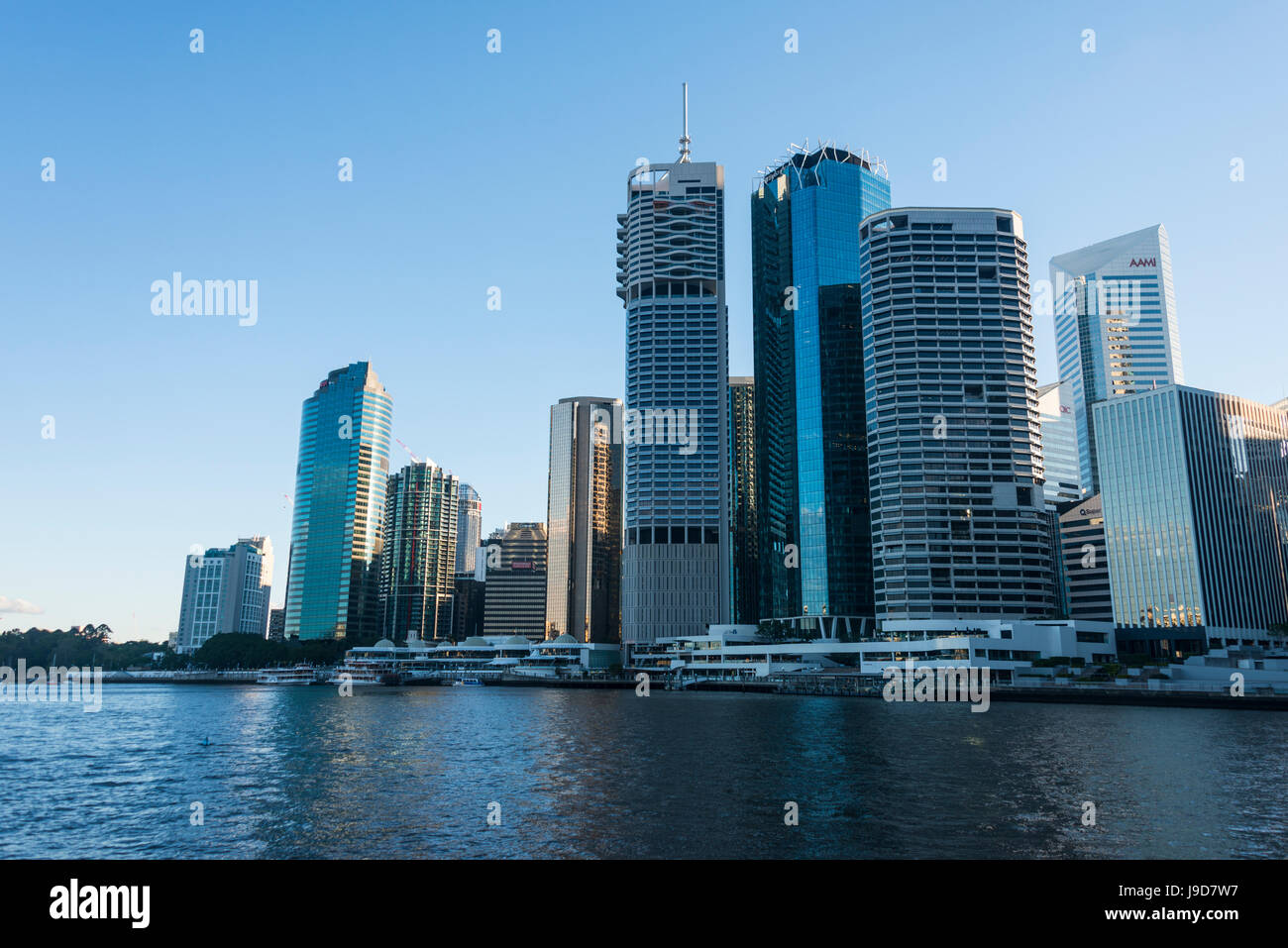 The Central business district of Brisbane, Queensland, Australia ...