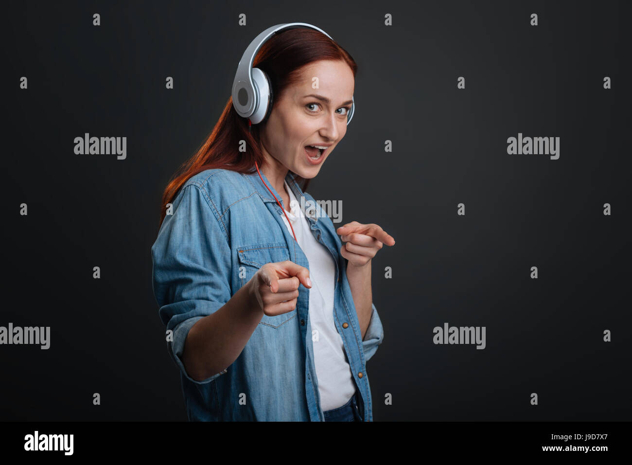 Acting goofy hi-res stock photography and images - Alamy