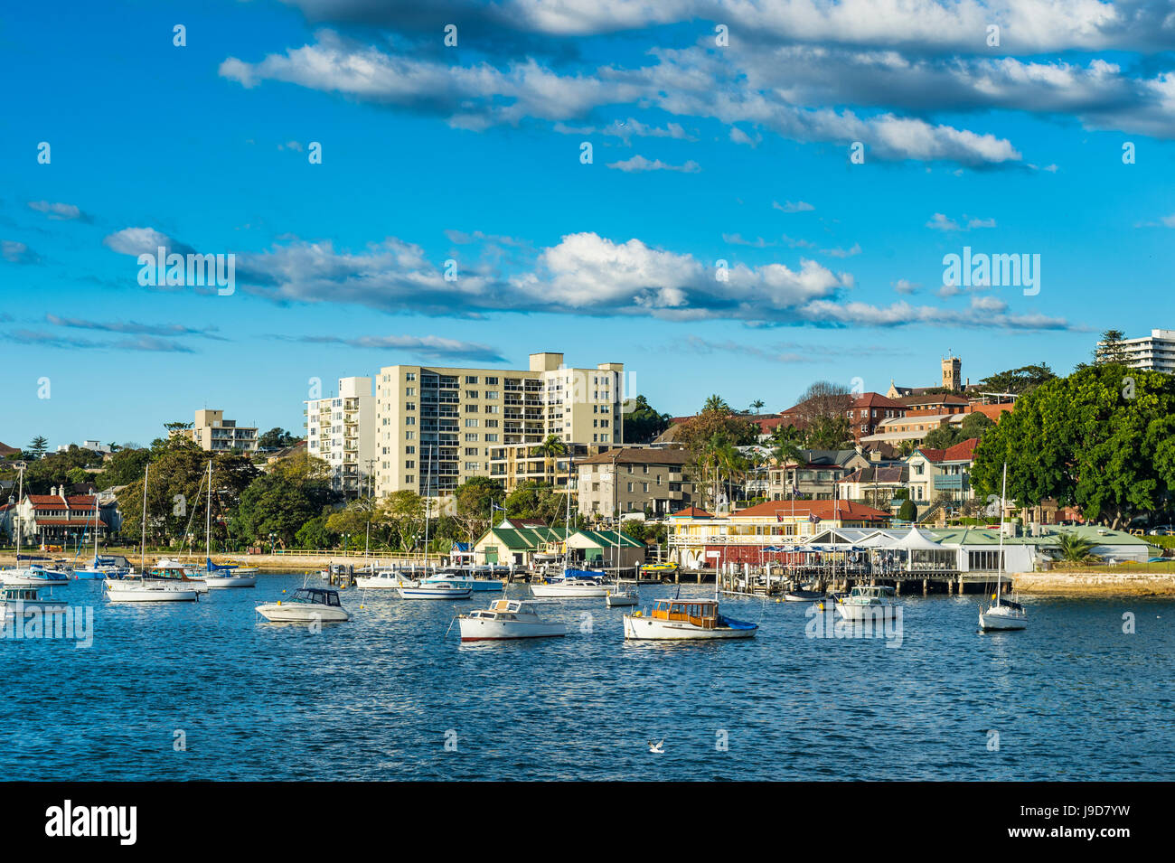 Manly harbour, Sydney, New South Wales, Australia, Pacific Stock Photo ...