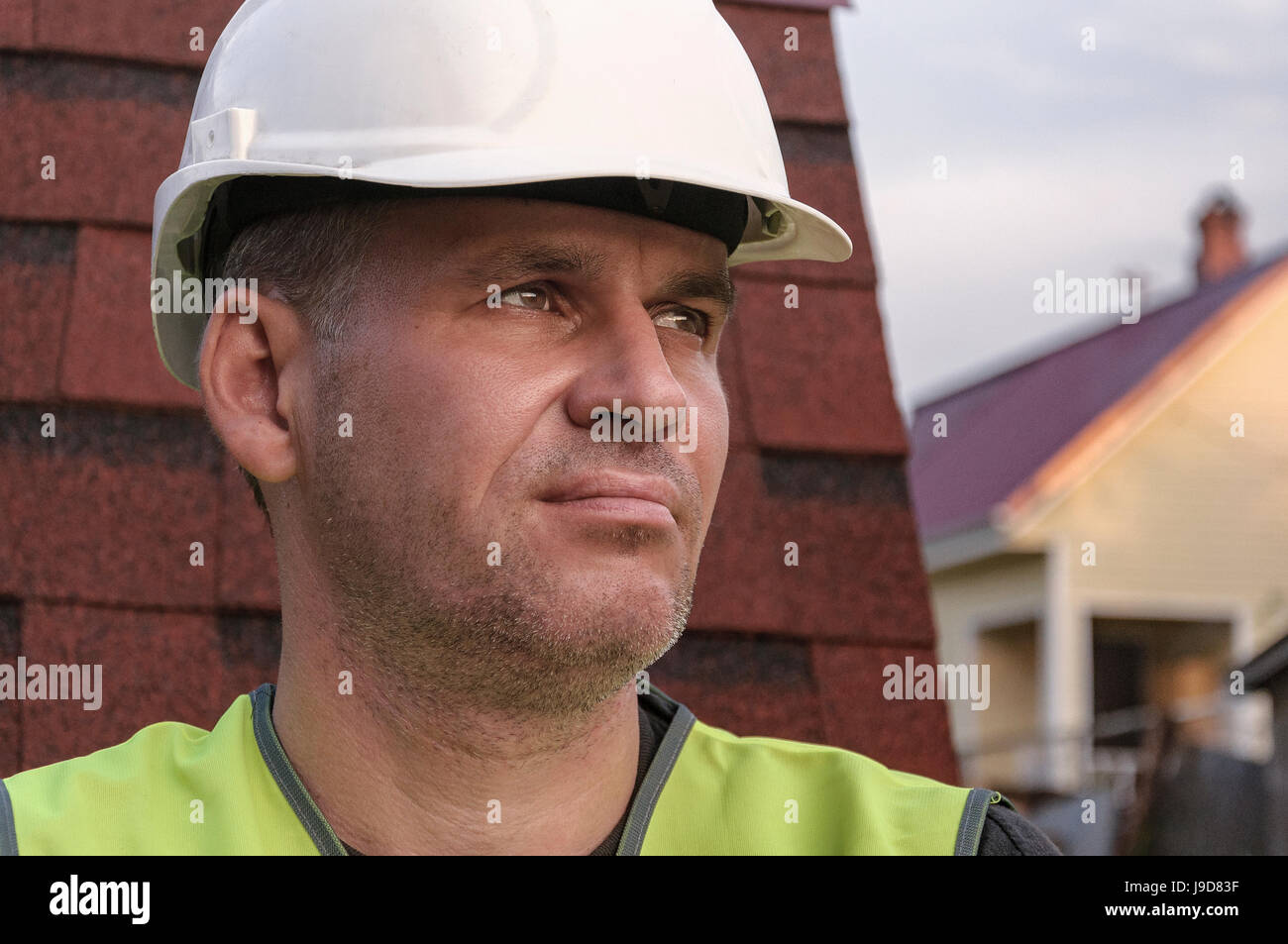 White worker hi-res stock photography and images - Alamy