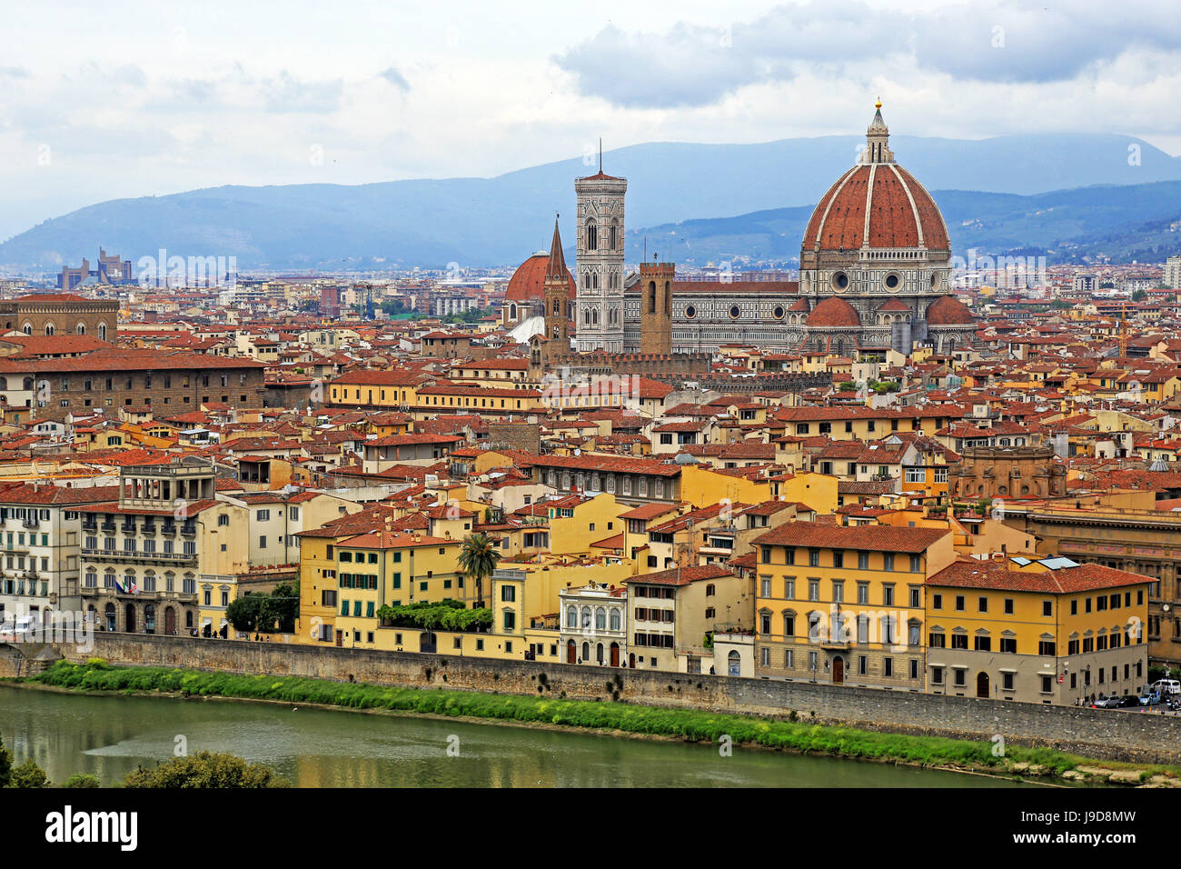 Florence, UNESCO World Heritage Site, Tuscany, Italy, Europe Stock ...