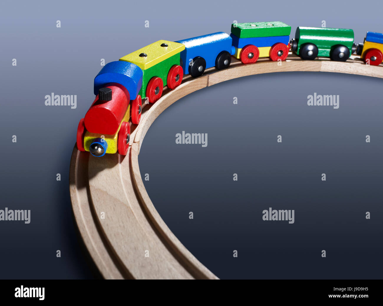 Wood wooden toy wagon hi-res stock photography and images - Alamy