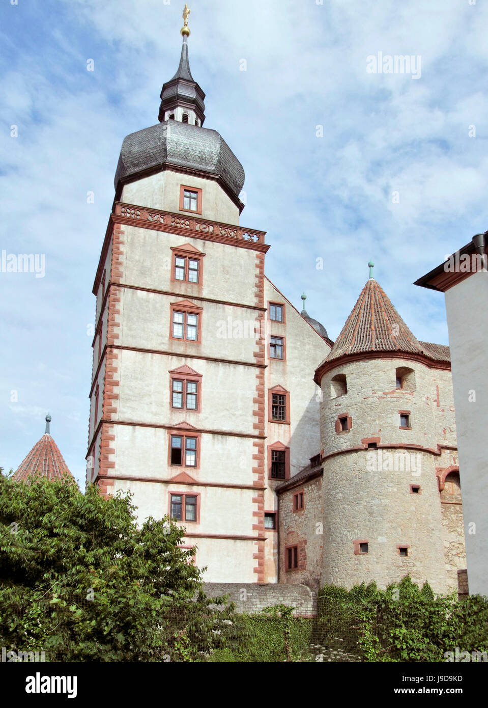 fortress, german federal republic, germany, chateau, castle, tower ...