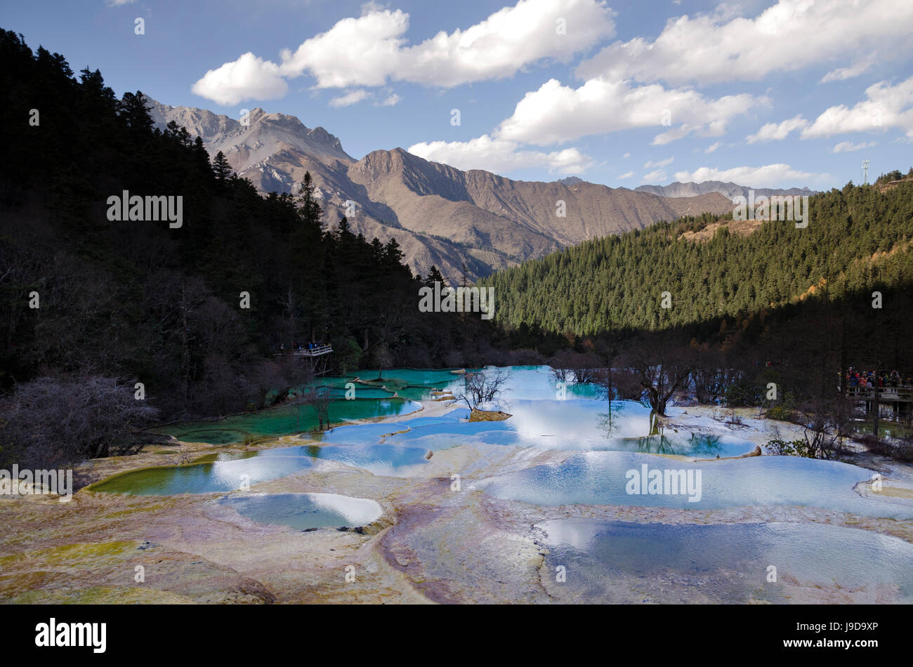 Huanglong china unesco hi-res stock photography and images - Alamy