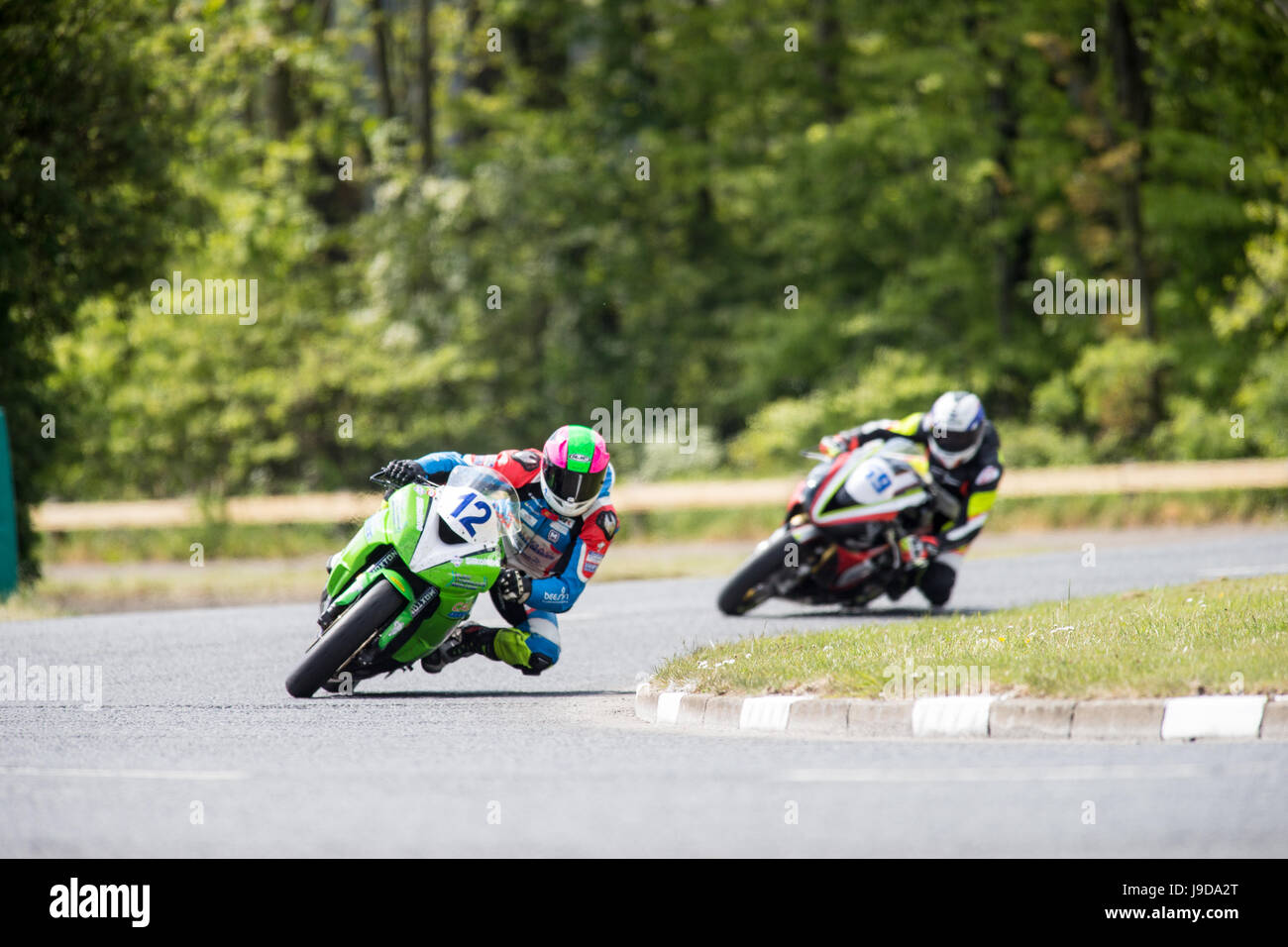 Irish motorcycle road racing hi-res stock photography and images - Alamy