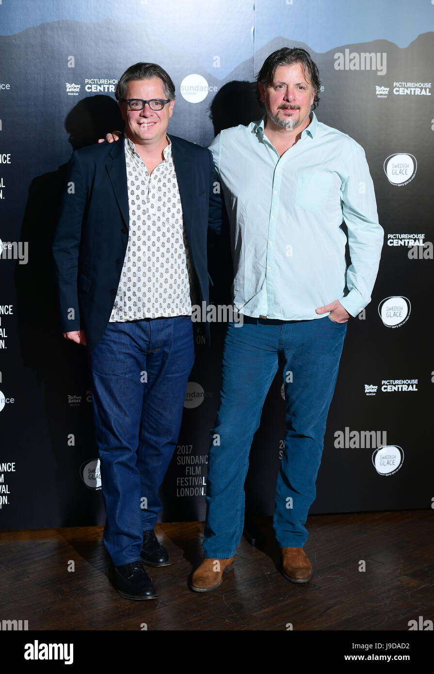Andrew Smith and Alex Smith attending the London Filmmaker Breakfast ...