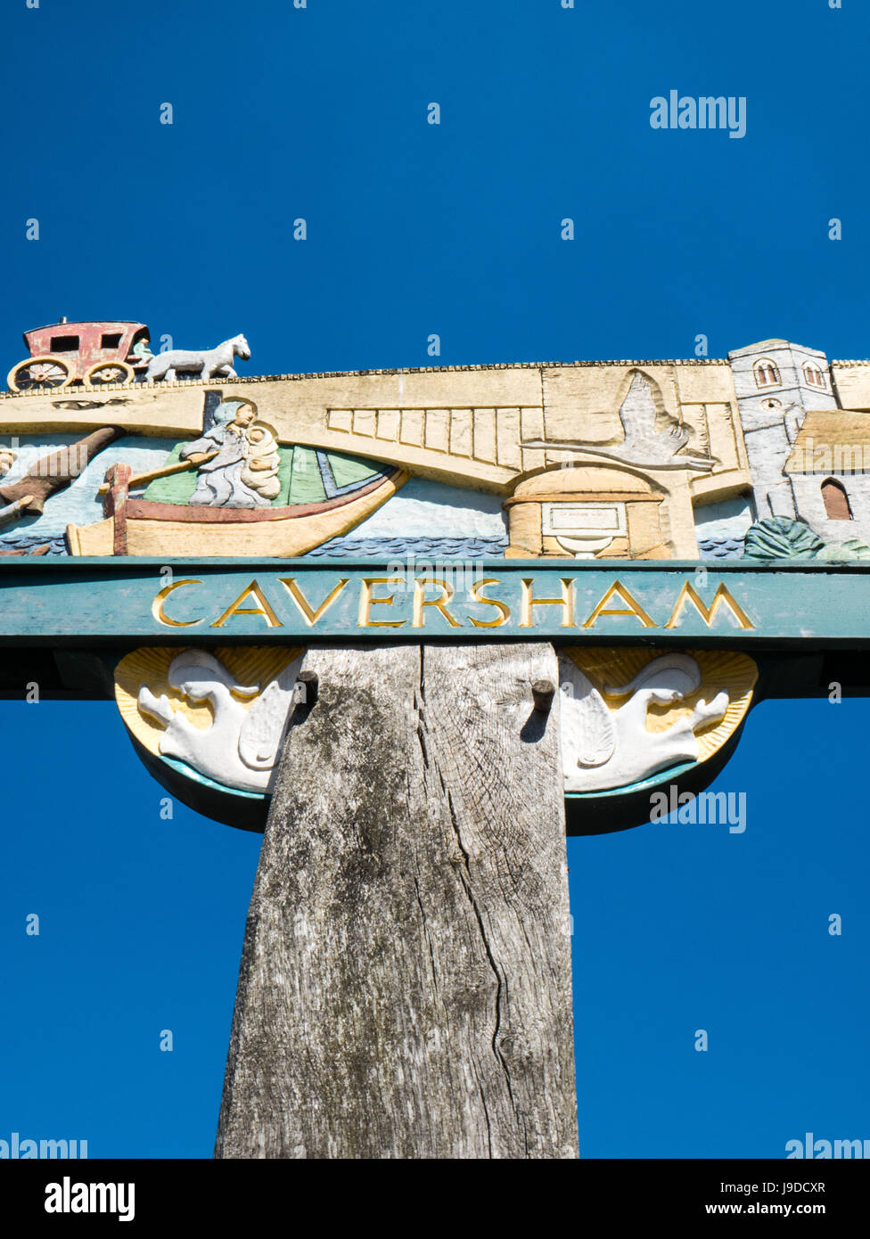 The caversham sign hi-res stock photography and images - Alamy