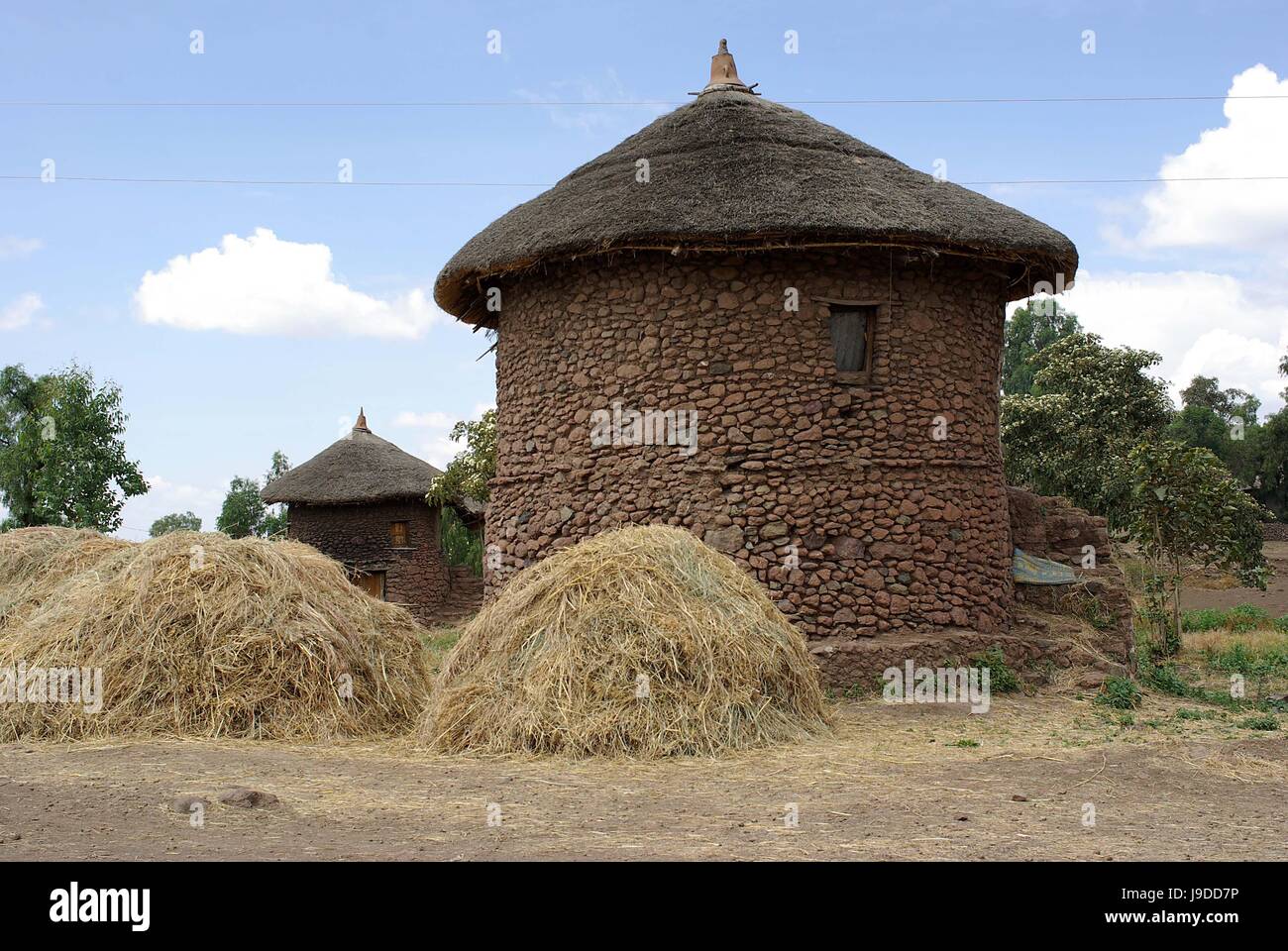 house, building, africa, traditional, style of construction ...