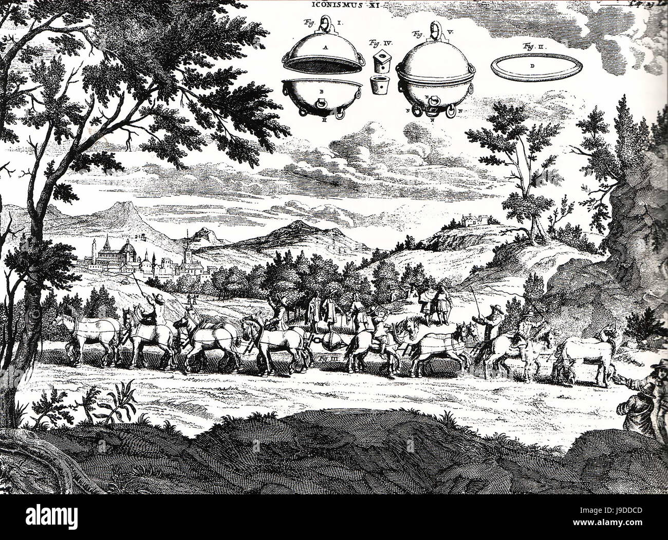 OTTO von GUERICKE (1602-1686) German scientist and politician ...