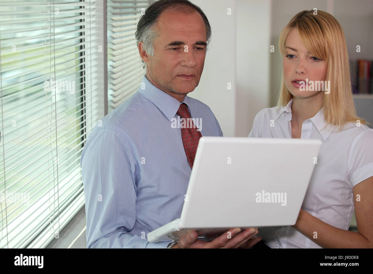 assistant, anxiety, anxious, woman, wait, waiting, laptop, notebook ...