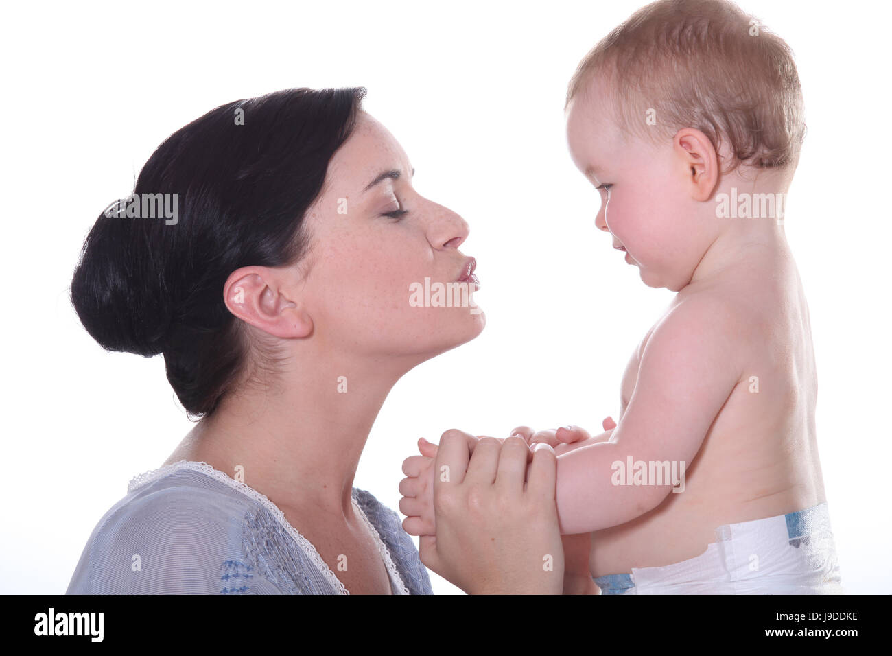 Adult baby face exchange hi-res stock photography and images - Alamy